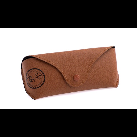 Ray-Ban | Accessories | Ray Ban Tan Leather Aviator Glasses Case | Poshmark
